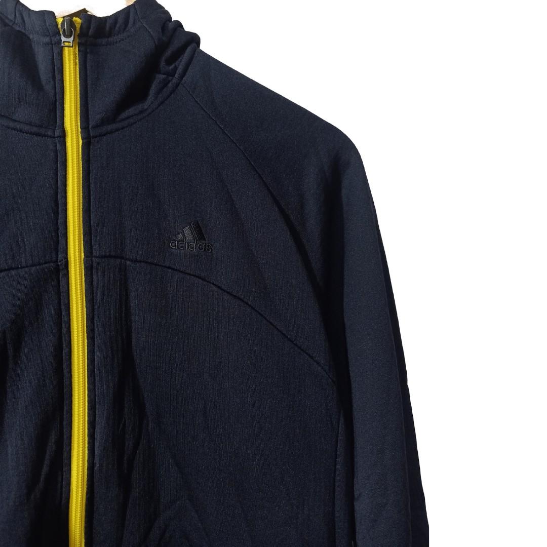 Adidas Track Jacket (Black & Yellow) - 27 L 21 W, Men's Fashion, Coats ...