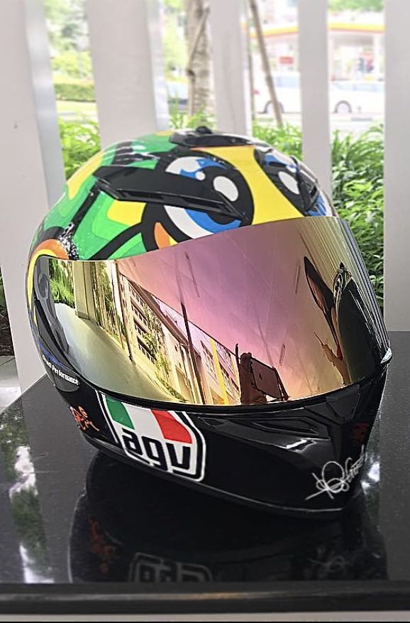 AGV K3Sv full face, Motorcycles, Motorcycle Accessories on Carousell