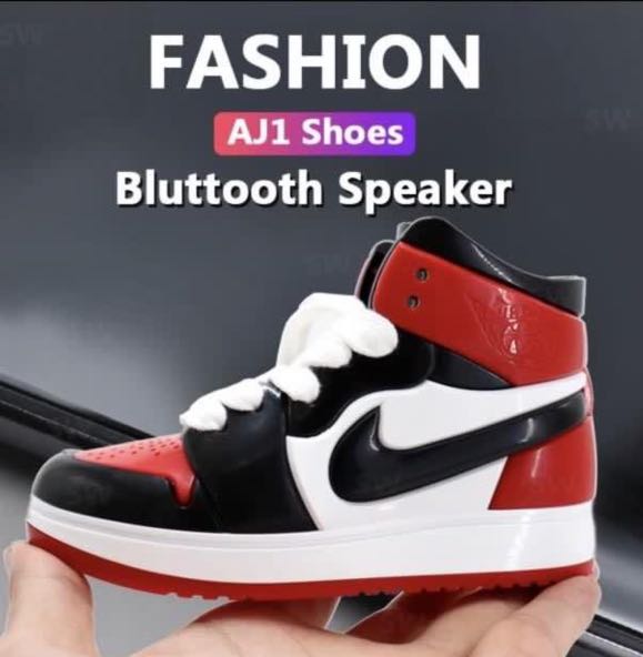 AJ1 Shoe Speaker, Audio, Soundbars, Speakers & Amplifiers on Carousell