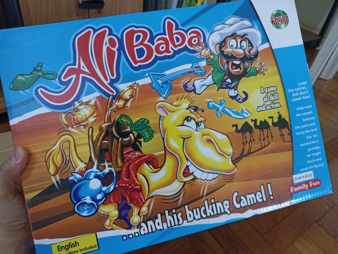 Alibaba And His Bucking Camel Game Hobbies And Toys Toys And Games On Carousell 