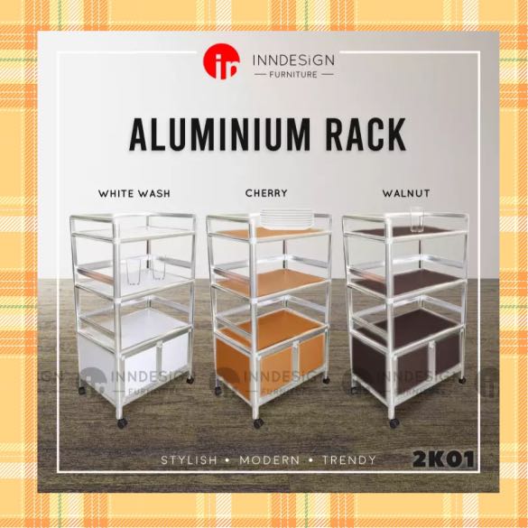 Aluminium Rack / Kitchen Organizer II kitchen cabinet, Furniture & Home ...