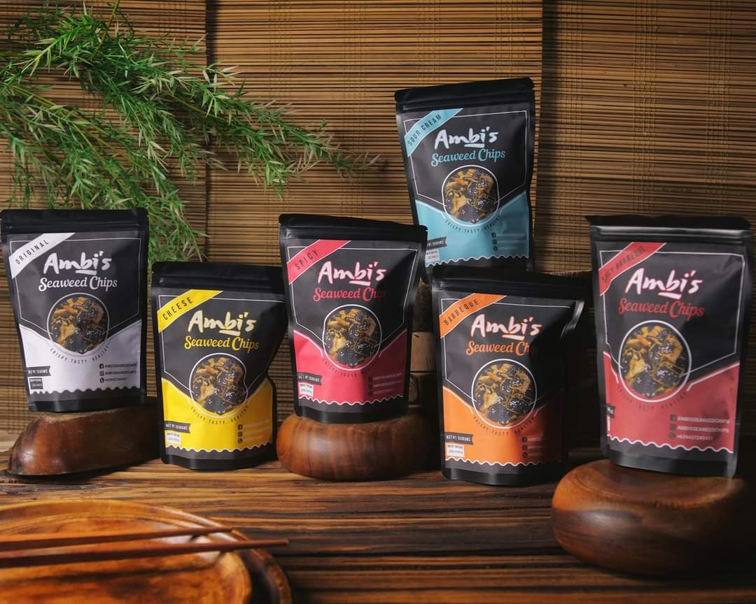 Ambi's Flavored Seaweed Chips, Food & Drinks, Local Eats on Carousell