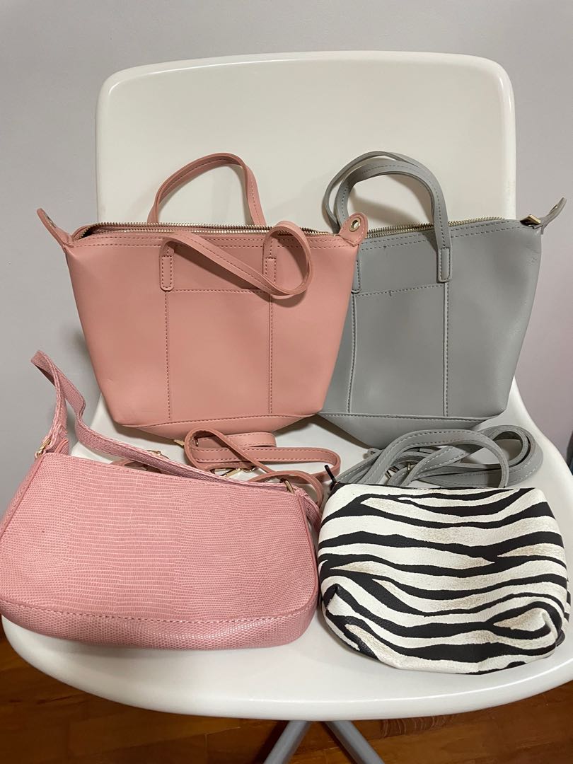 Bags bundle miniso rubi and estee pouch, Women's Fashion, Bags ...