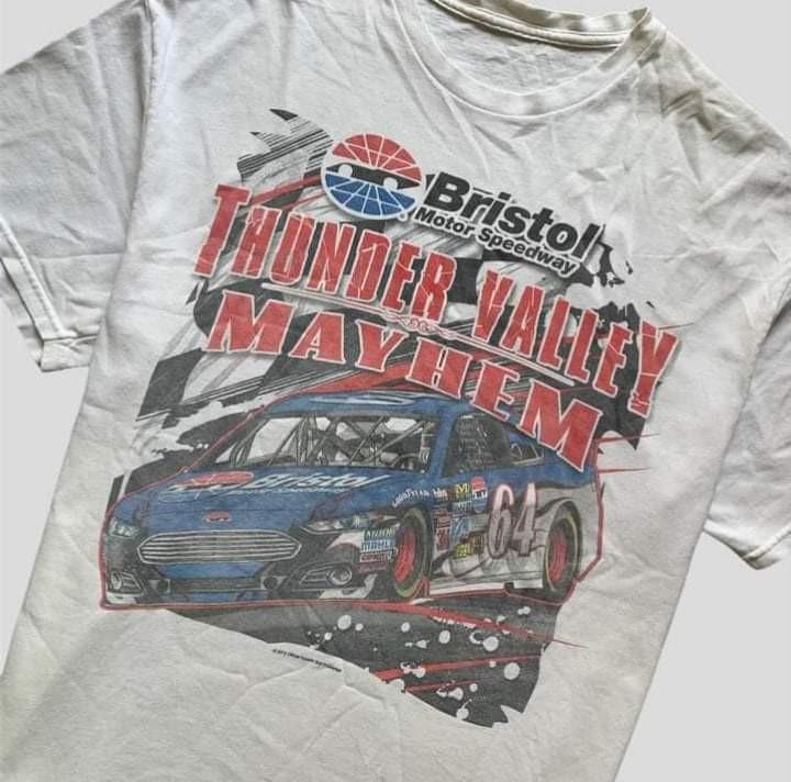 BMS Thunder Valley Mayhem Racing Tee, Men's Fashion, Tops & Sets ...