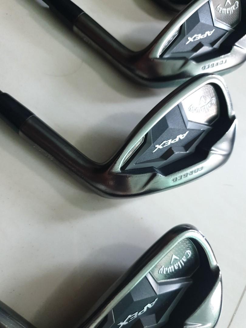 Callaway APEX Forged Irons CF19 iron set RARE BLacK series, Sports ...