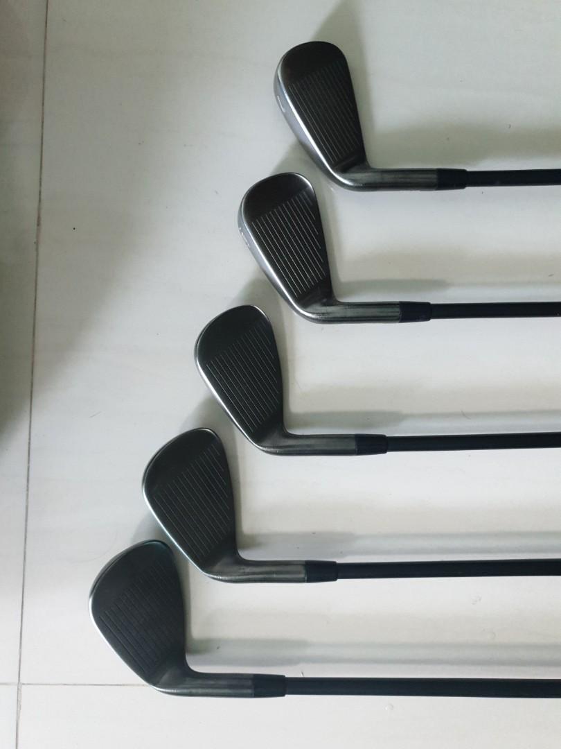 Callaway APEX Forged Irons CF19 iron set RARE BLacK series, Sports ...