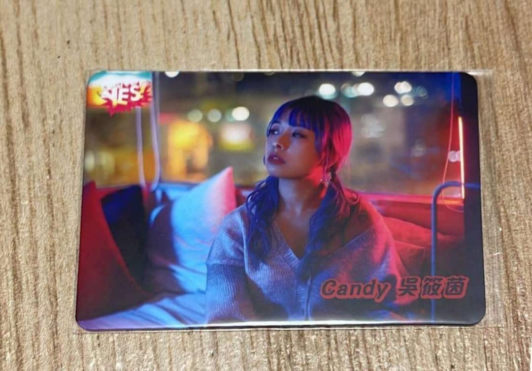 吳筱茵Candy 全民造星3 yescard, 興趣及遊戲, 收藏品及紀念品, 韓流 - Carousell