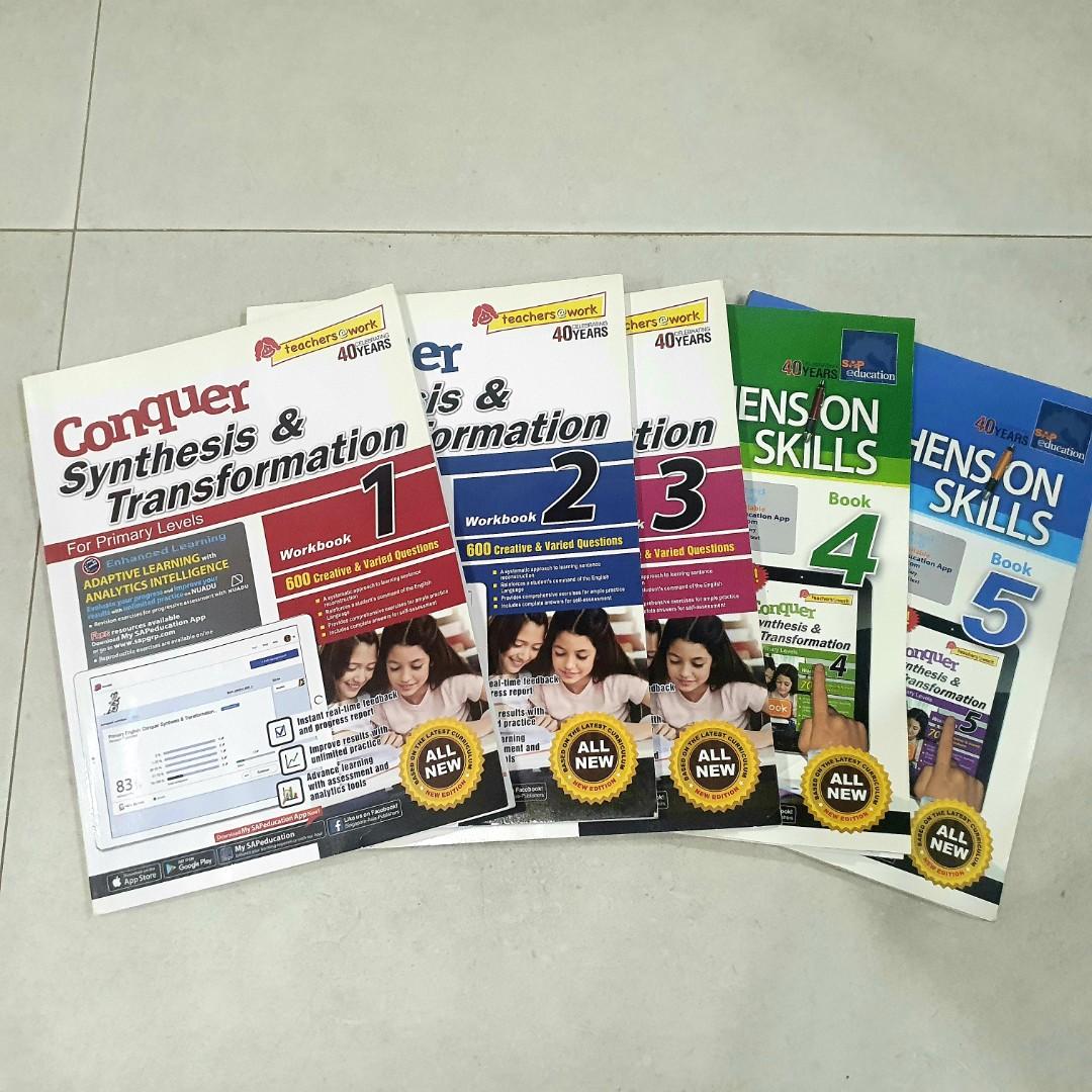 Conquer worksheets, Hobbies & Toys, Books & Magazines, Assessment Books ...