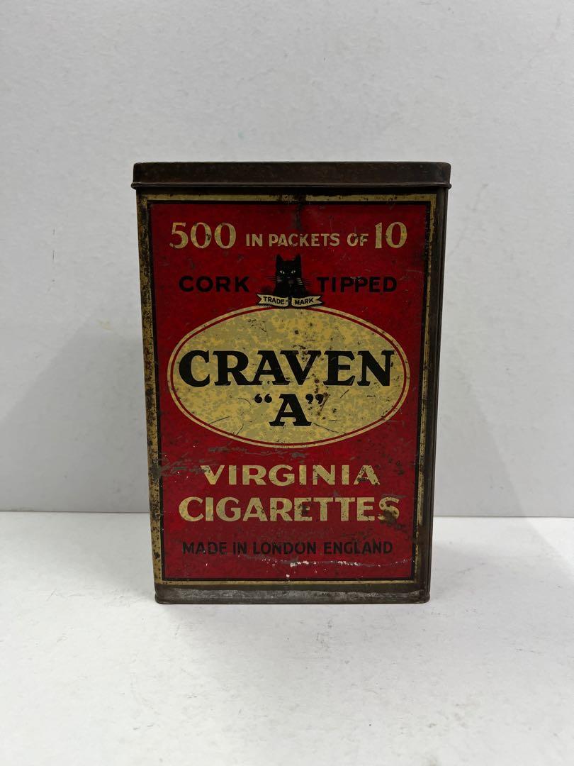 Craven “A” box, Hobbies & Toys, Collectibles & Memorabilia, Vintage ...