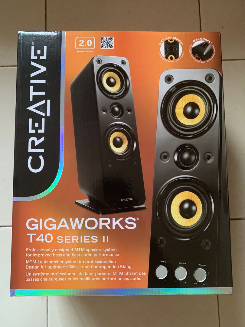 CREATIVE GIGAWORKS T40 Series II, Audio, Soundbars, Speakers ...