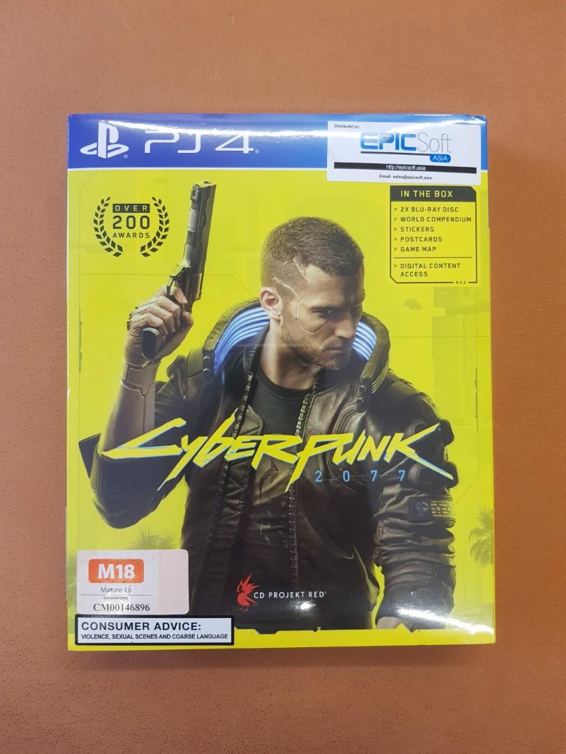 Cyberpunk 2077 PS4 Box, Video Gaming, Video Games, PlayStation on Carousell