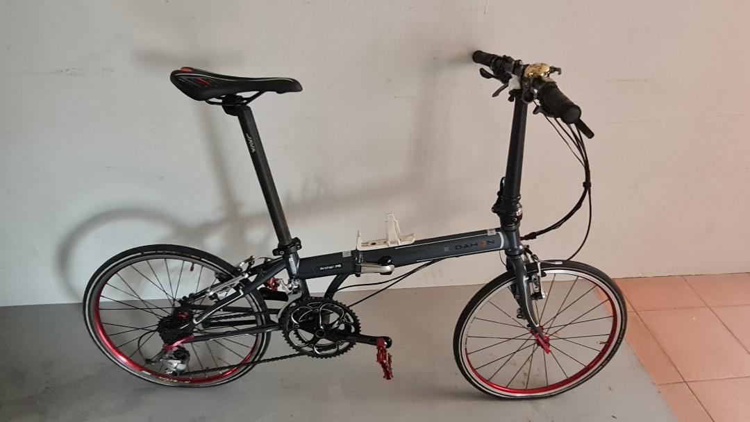 Dahon Archer P8 bike (upgraded) foldie bicycle, Sports Equipment ...