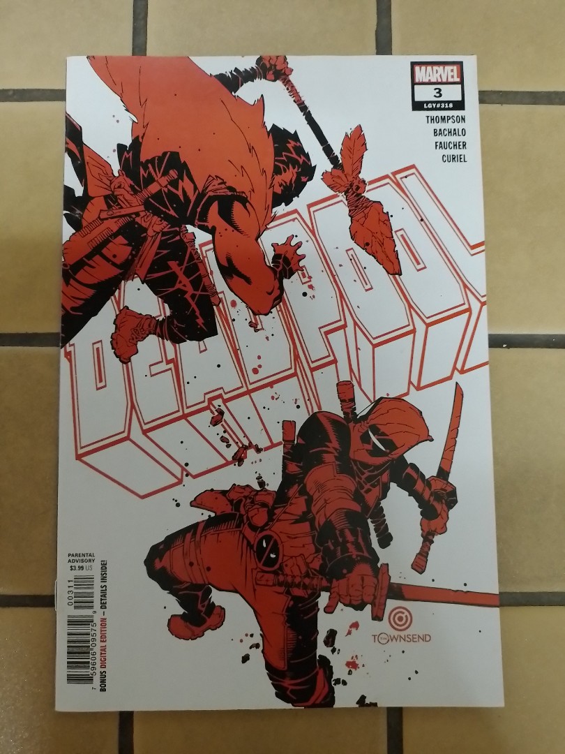 Deadpool #3 ( Chris Bachalo/Tim Townsend - Cover Art ) Marvel Comics ...