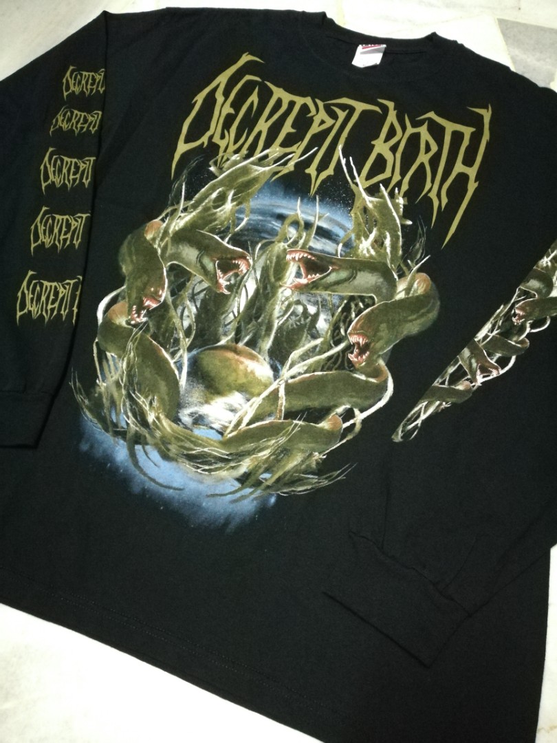 Decrepit birth, Men's Fashion, Tops & Sets, Formal Shirts on Carousell