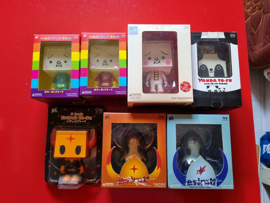 Devil robot tofu, Hobbies & Toys, Toys & Games on Carousell