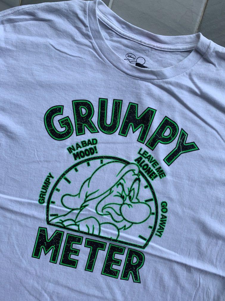 Disney zappar grumpy meter, Men's Fashion, Tops & Sets, Tshirts & Polo ...