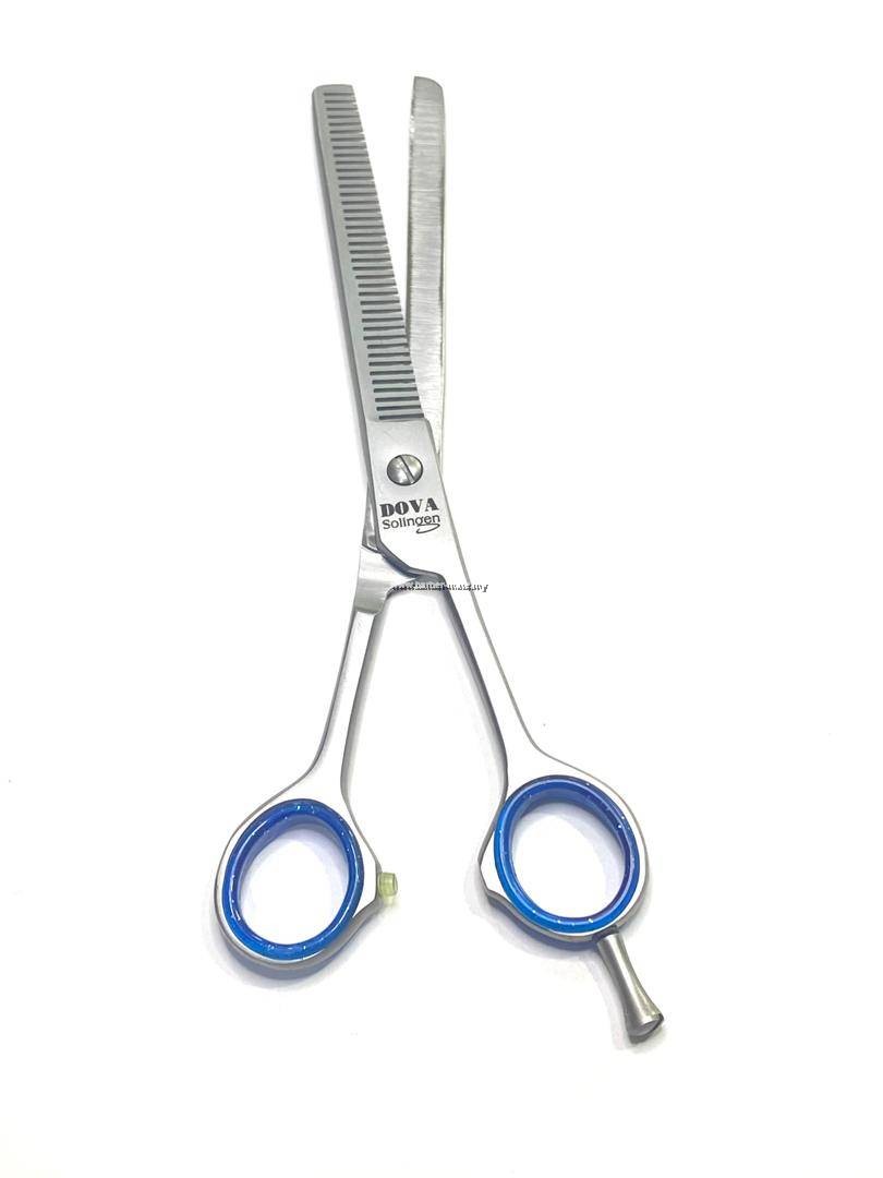 Dova Solingen Professional Barber Double Sided Thinning Scissor 6.5" 7 ...
