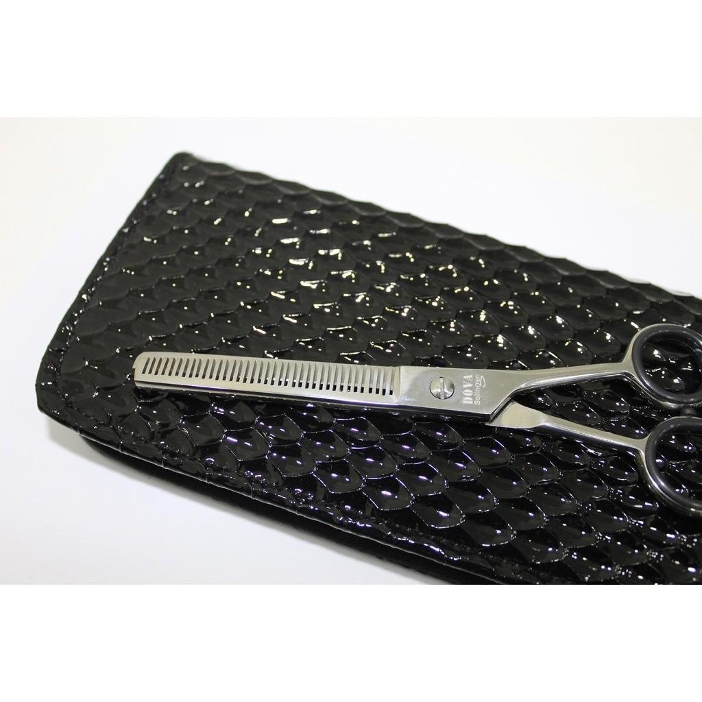 Dova Solingen Professional Barber Double Sided Thinning Scissor 6.5" 7 ...