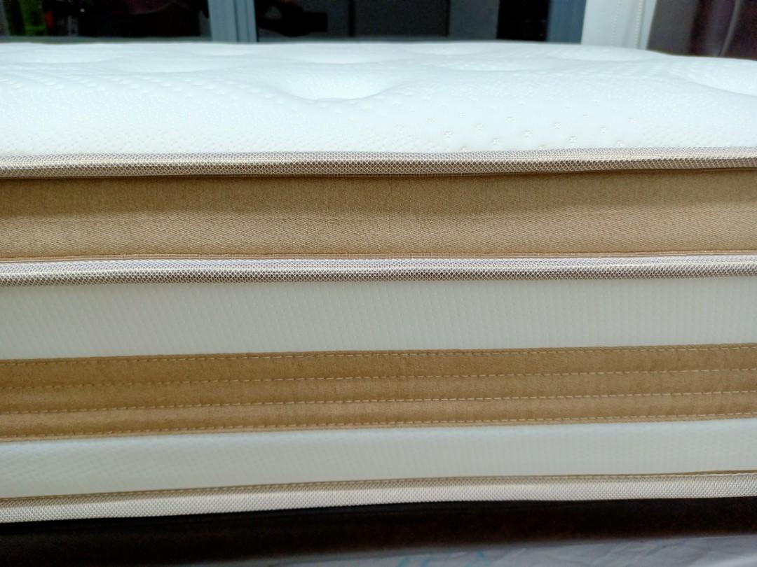 Dunlopillo 3-Zone Pocketed Spring Mattress - Essential Plush, Furniture ...