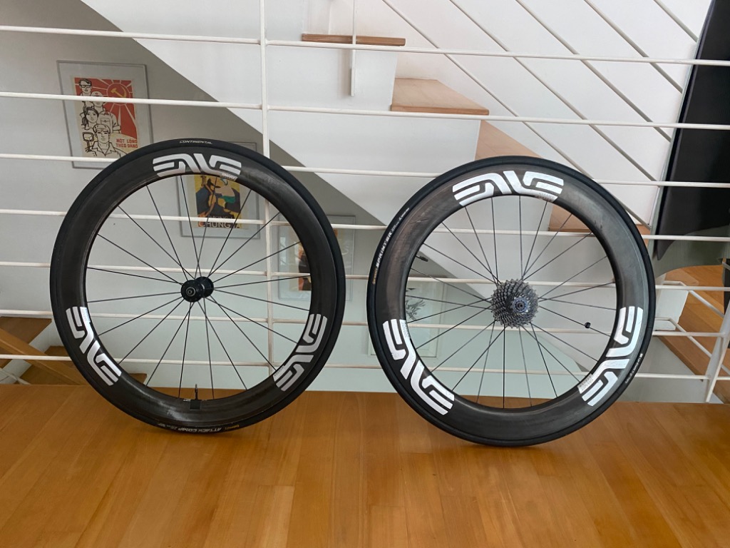 Enve Tubular Wheelset, Sports Equipment, Bicycles & Parts, Parts ...