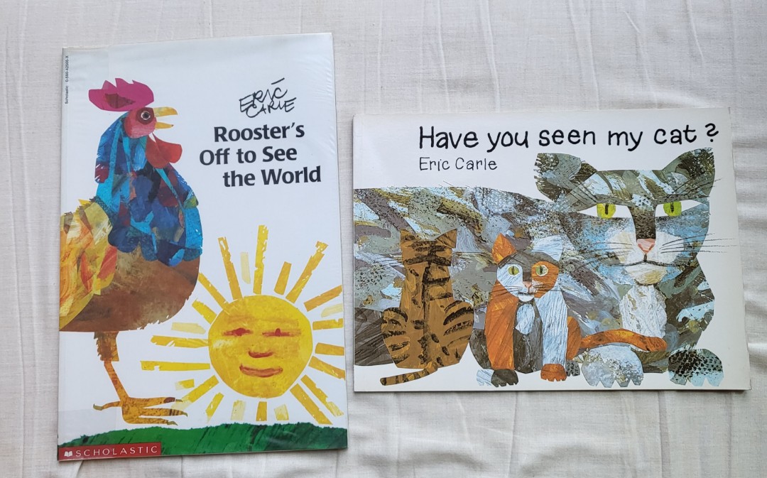 Eric Carle: Rooster's Off to See the World; Have you seen my cat?, 興趣及 ...