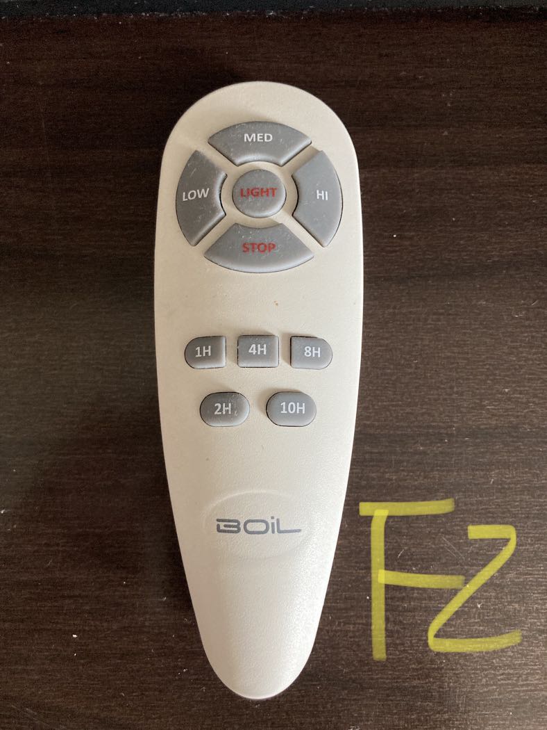 Fans remote control, Furniture & Home Living, Lighting & Fans, Fans on ...
