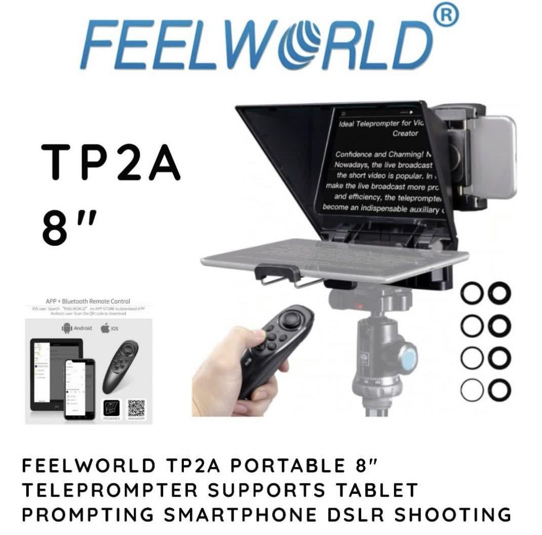 FEELWORLD Teleprompter TP2A, Photography, Photography Accessories ...