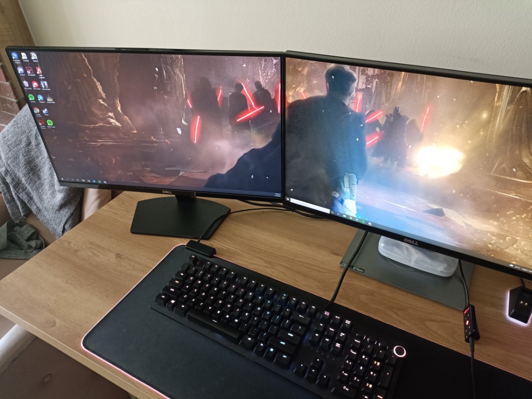 Gaming PC + 2 monitors+ keyboard and mouse, Computers & Tech, Desktops ...