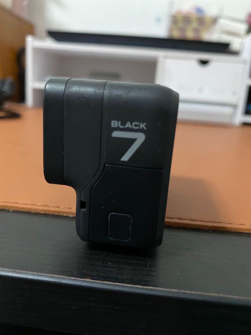 GoPro hero 7 black with accessories and external mic adaptor ...