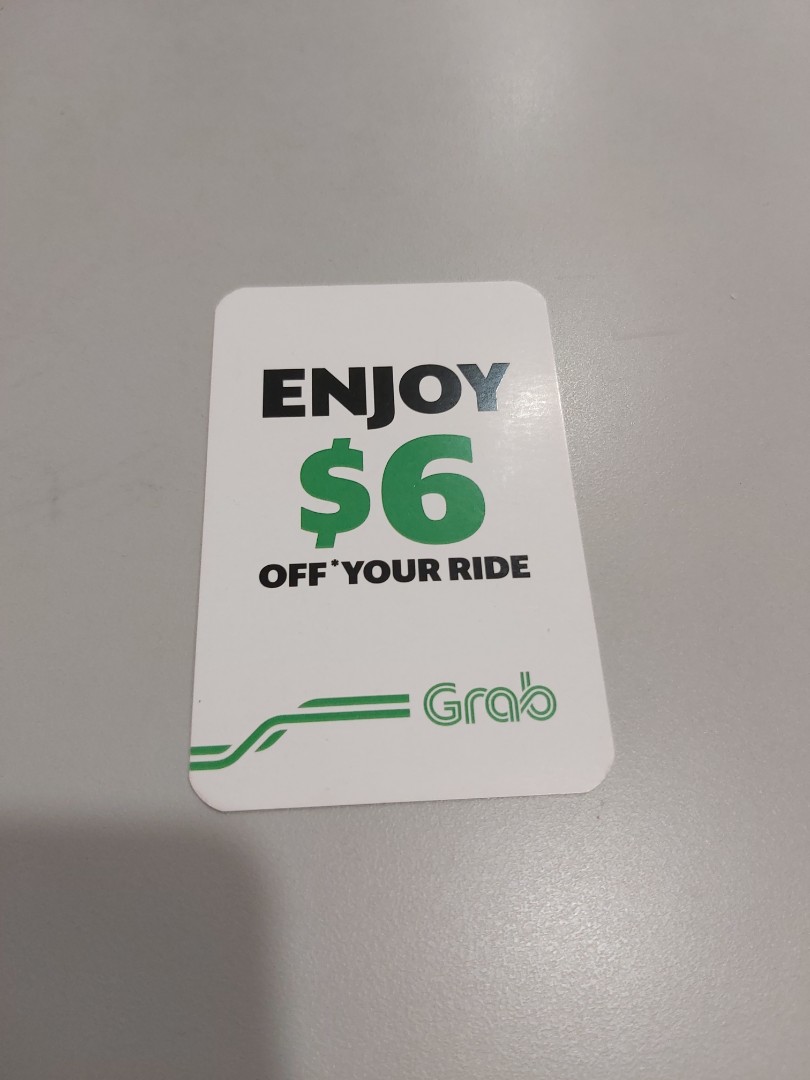 Grab Ride Voucher 50% Off, Tickets & Vouchers, Vouchers on Carousell