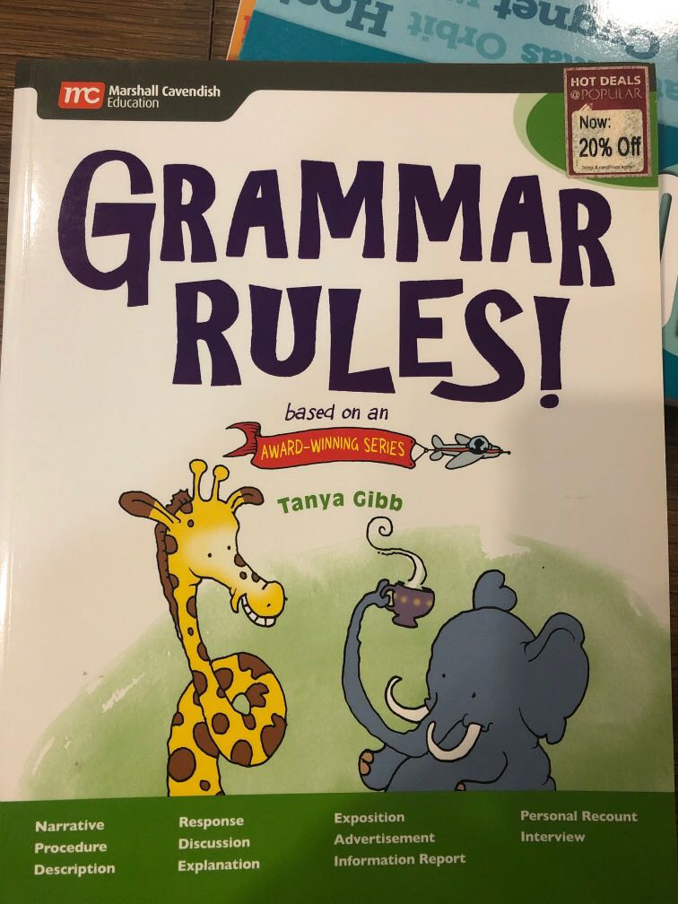 Grammar rules Book 2, Primary 2, Hobbies & Toys, Books & Magazines ...