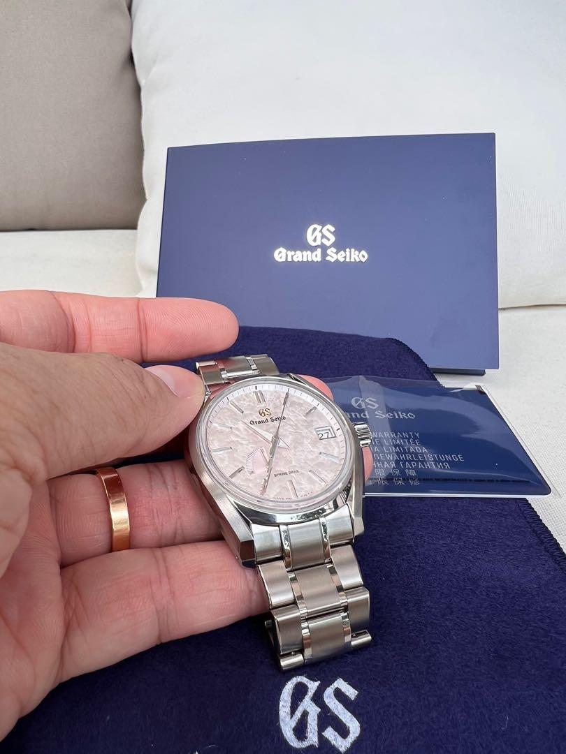 Grand Seiko SBGA443 SBGA413 Shunbun Four Seasons Spring Drive, Luxury ...