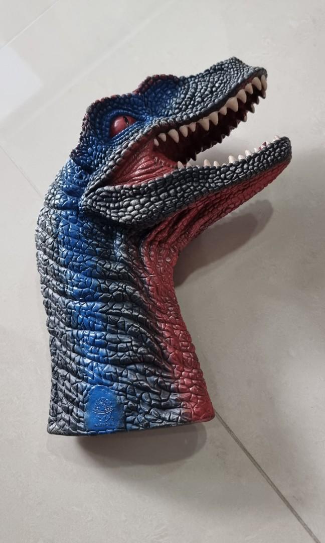 Hand Puppet Rubber Dinosaur, Hobbies & Toys, Toys & Games on Carousell