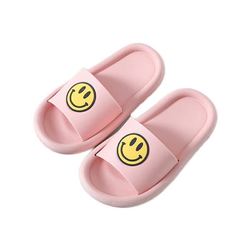 Happy Smiley Face Slides Smiley Face Flipflops Sliders for Couples ...