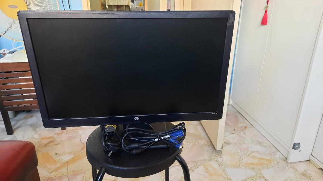 HP Monitor W2371D, Computers & Tech, Parts & Accessories, Monitor ...