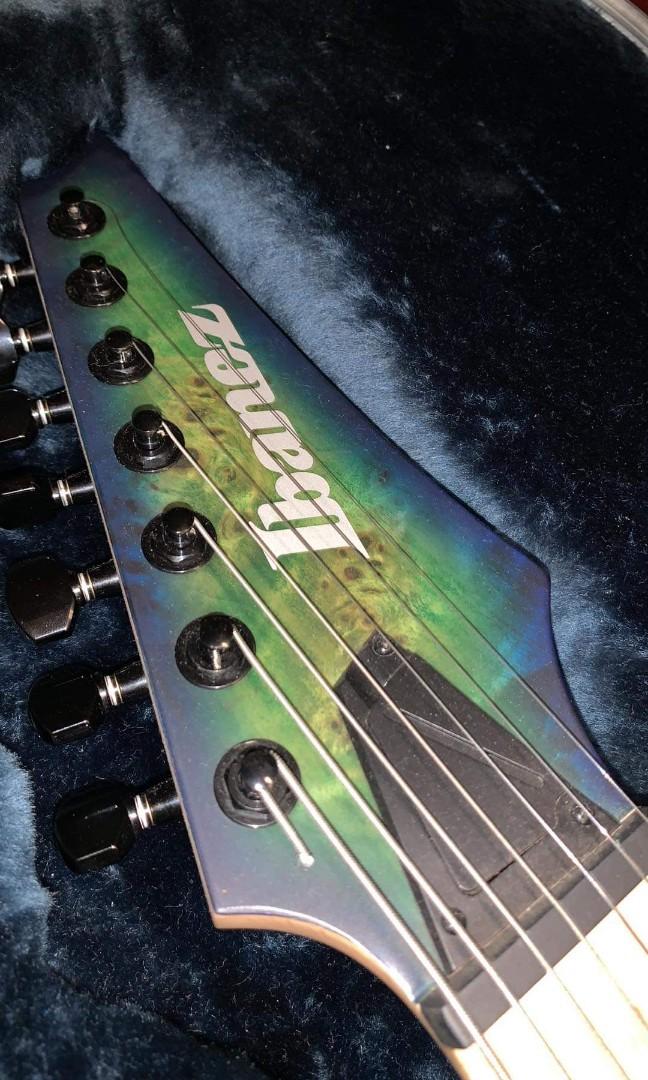 Ibanez RGDIX7MPB-SBB 7 String Iron Label RGD Series, Hobbies & Toys ...