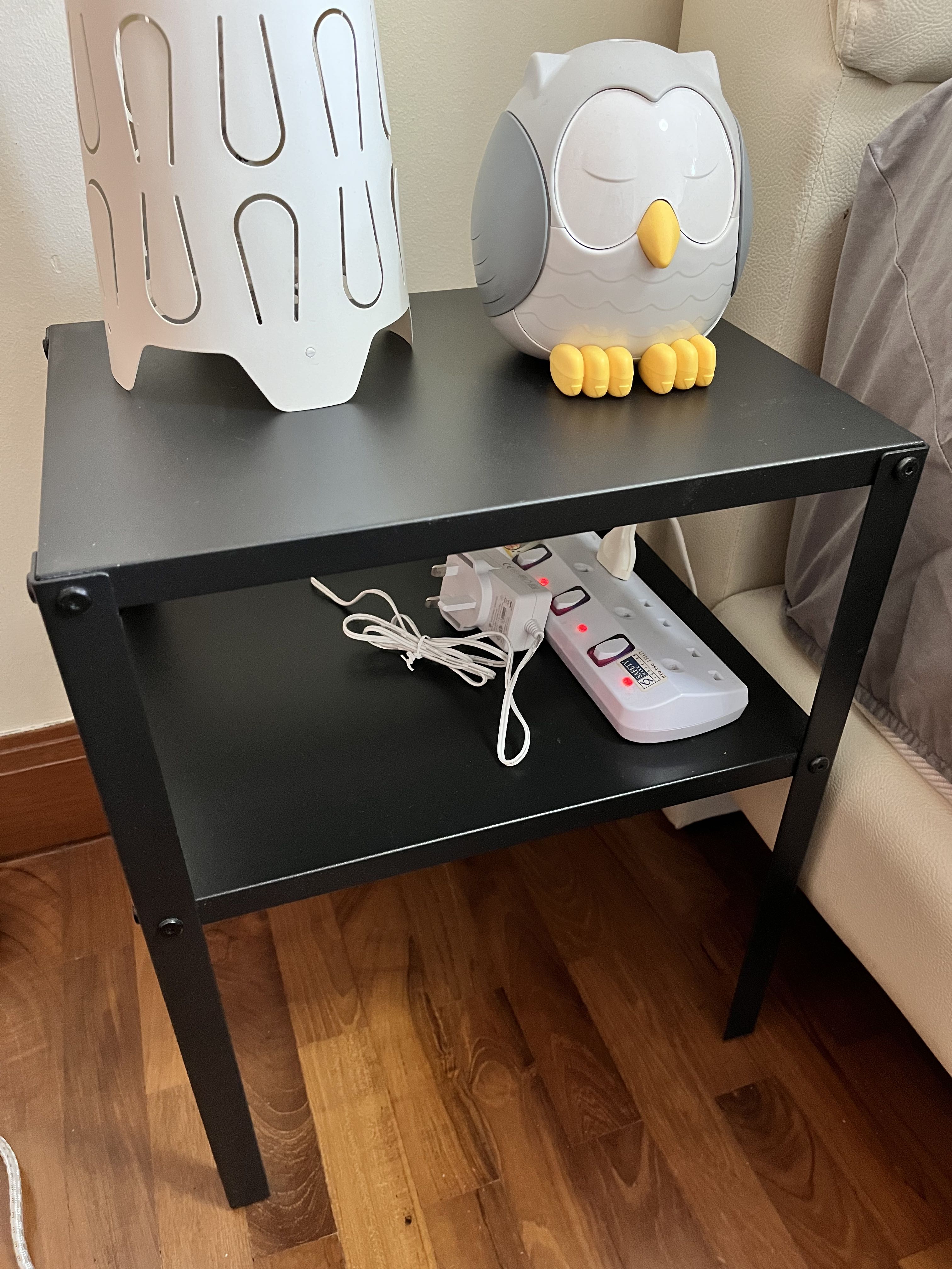 IKEA KNARREVIK - BLACK METAL SIDE TABLE, Furniture & Home Living ...