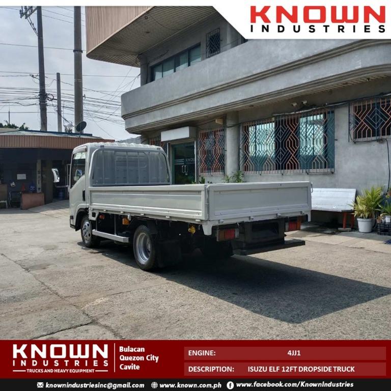 ISUZU ELF 4JJ1 EURO 4 DROPSIDE TRUCK 6W, Special Vehicles, Heavy ...