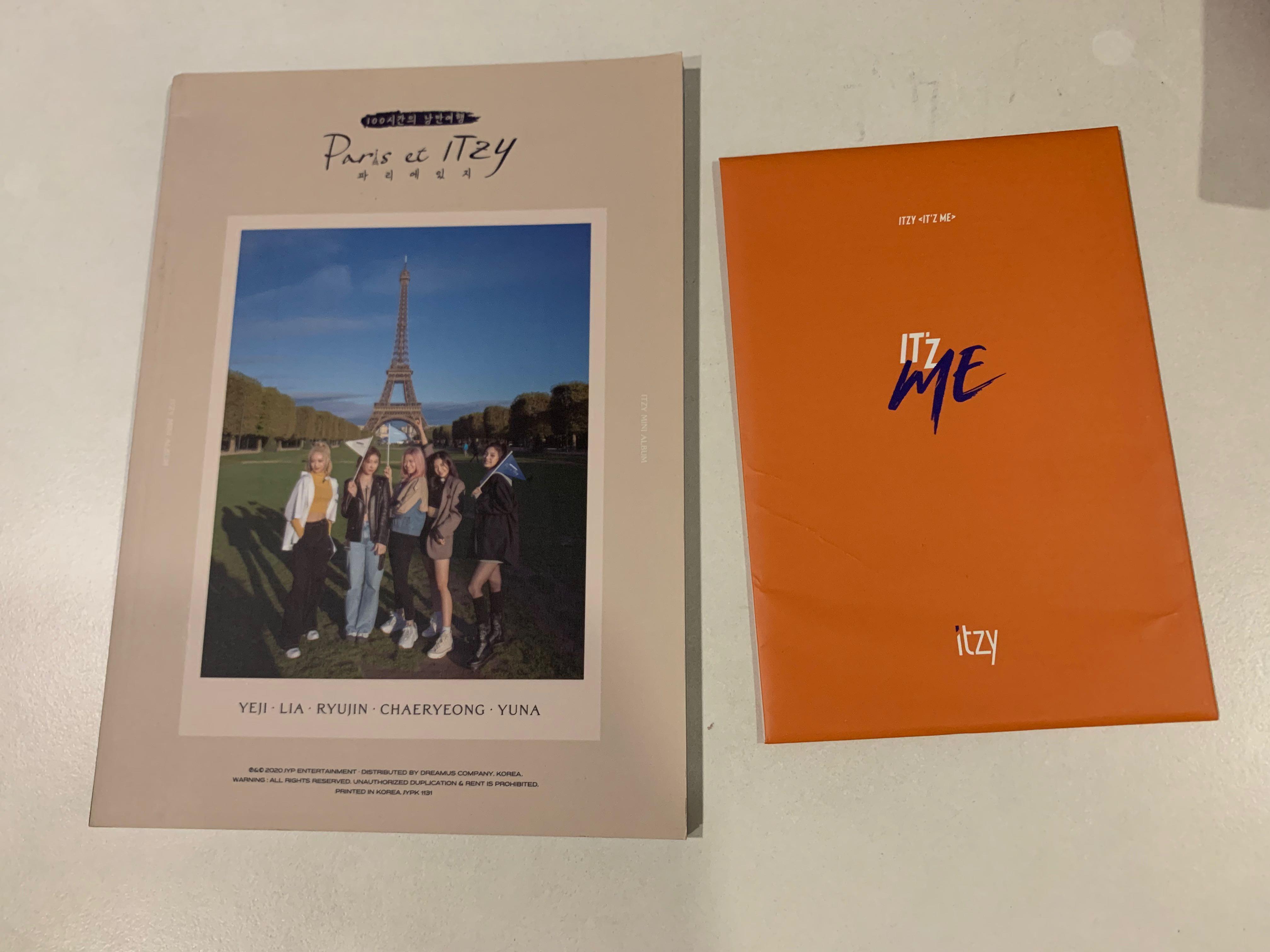 Itzy first pressed ITZ ME album & PC, Hobbies & Toys, Memorabilia ...