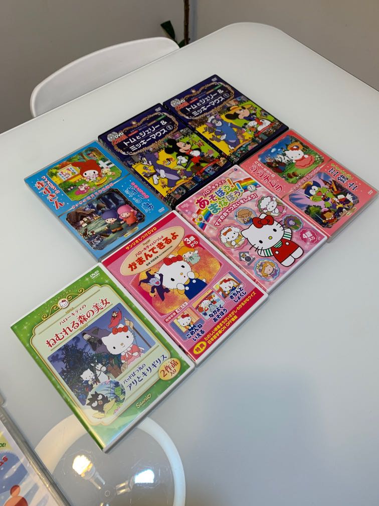 Japanese DVDs for kids (Hello Kitty, Mickey Mouse), Hobbies & Toys ...