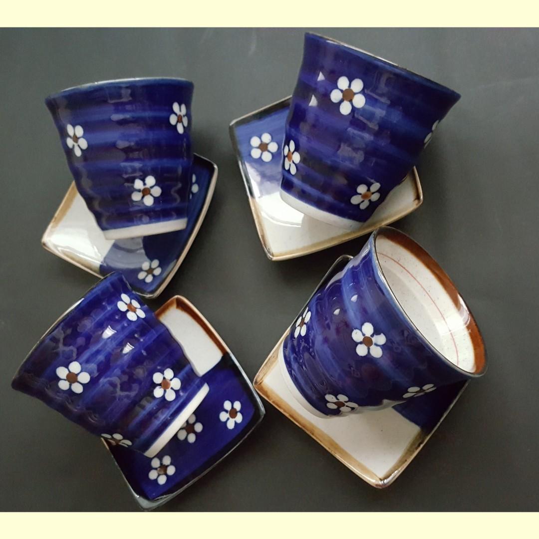 Japanese Procelain Cup & Saucer Set, Everything Else on Carousell