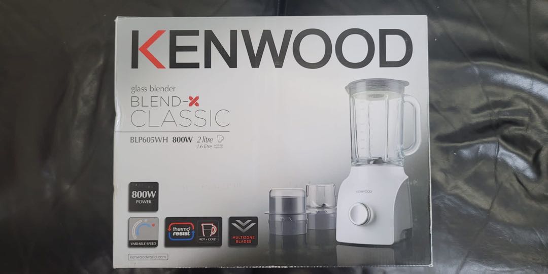 Kenwood BLP605WH **NEW**, 家庭電器, 廚房電器, 榨汁機及攪拌機 - Carousell
