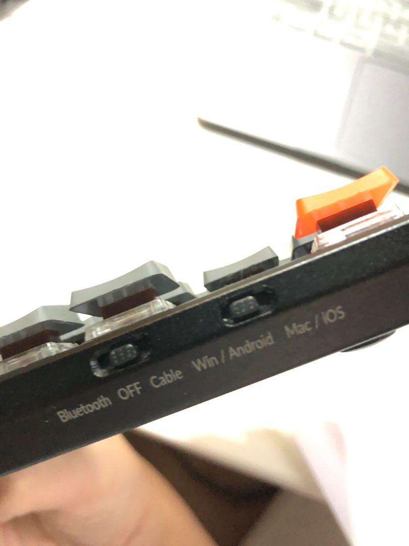 Keychron K1v4 - White LED 104 keys Brown Low Profile Keyboard, Computers & Tech, Parts ...