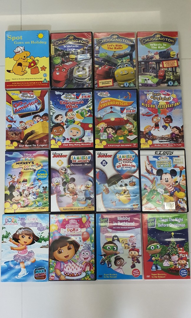 Kids DVD, Hobbies & Toys, Music & Media, CDs & DVDs on Carousell