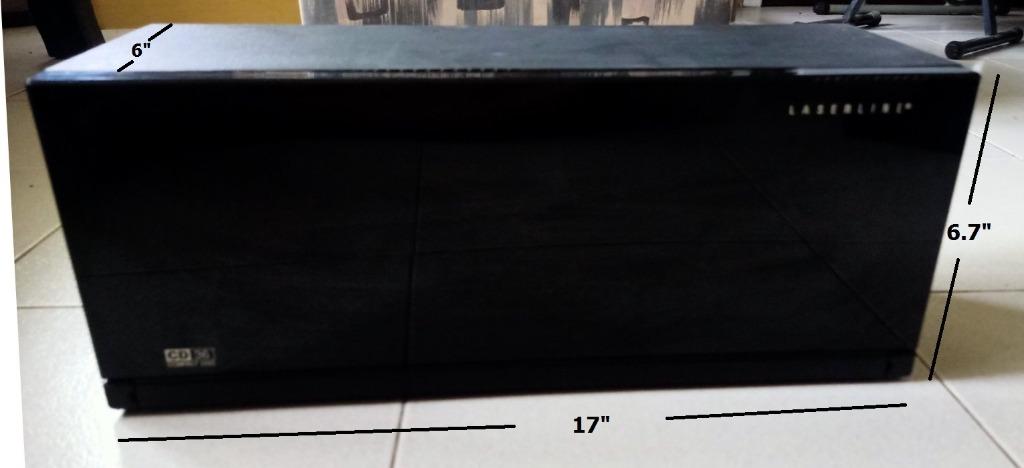 Laserline 36-CD Compact Disc Storage Cabinet/Rack/Shelf, Furniture ...