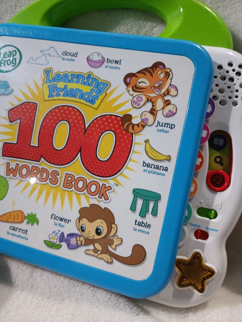 Leapfrog 100 words book, Hobbies & Toys, Toys & Games on Carousell