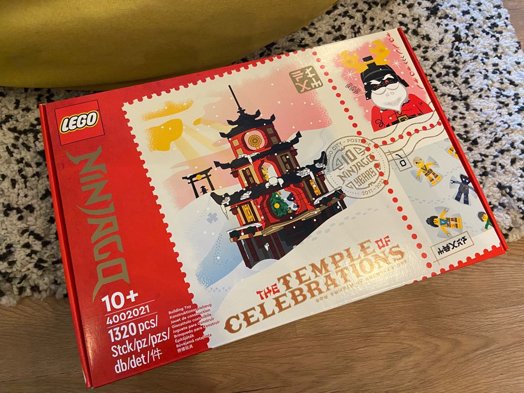 LEGO 2021 Employee Set 4002021 Ninjago Temple Of Celebration, Hobbies ...