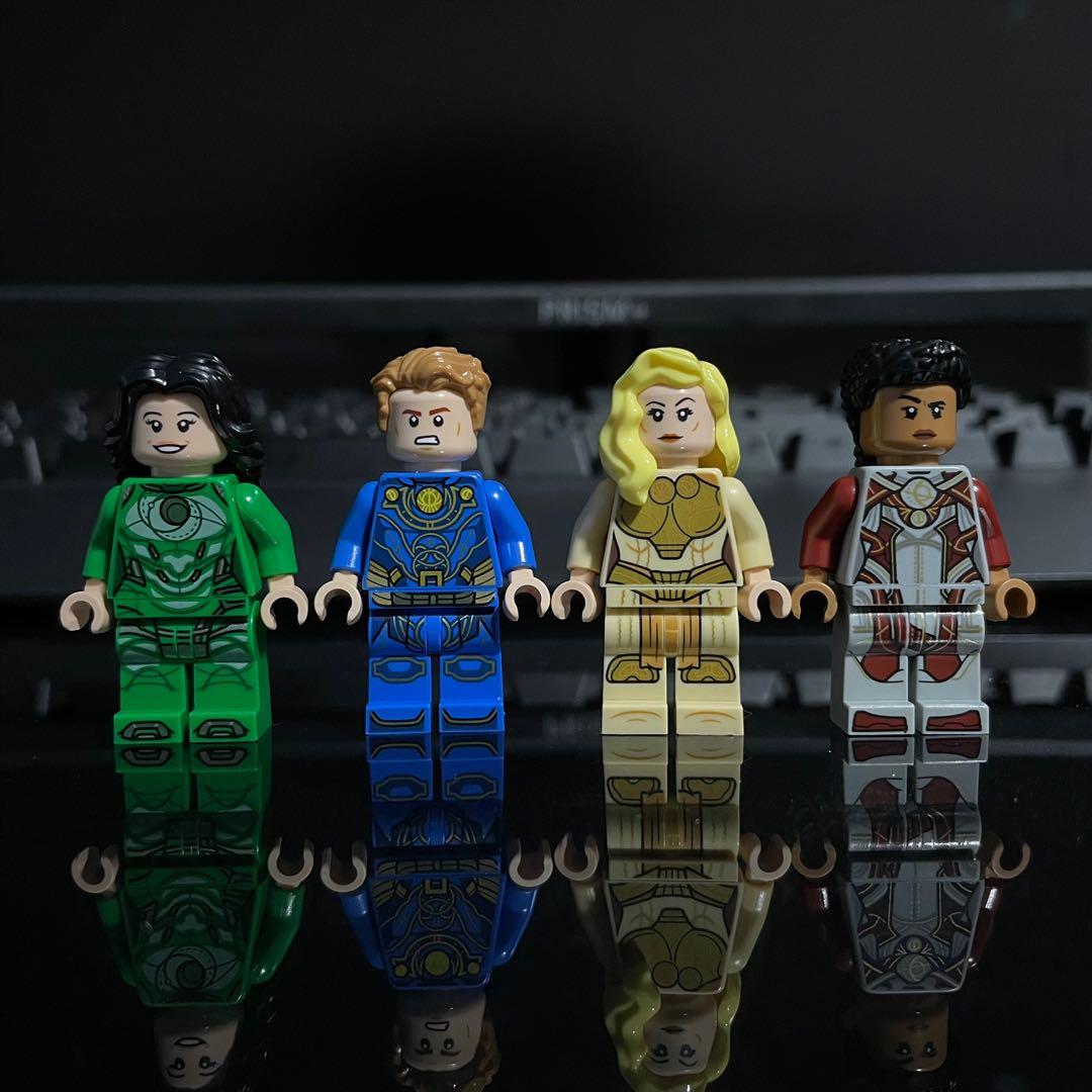 Lego Eternals Minifigs Sersi Makkari Thena Ikaris, Hobbies & Toys, Toys ...