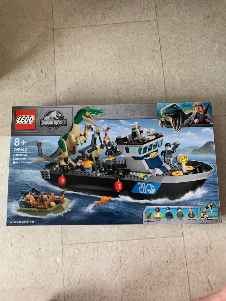 Lego Jurassic World 76942 Baryonyx Dinosaur Boat Escape, Hobbies & Toys ...