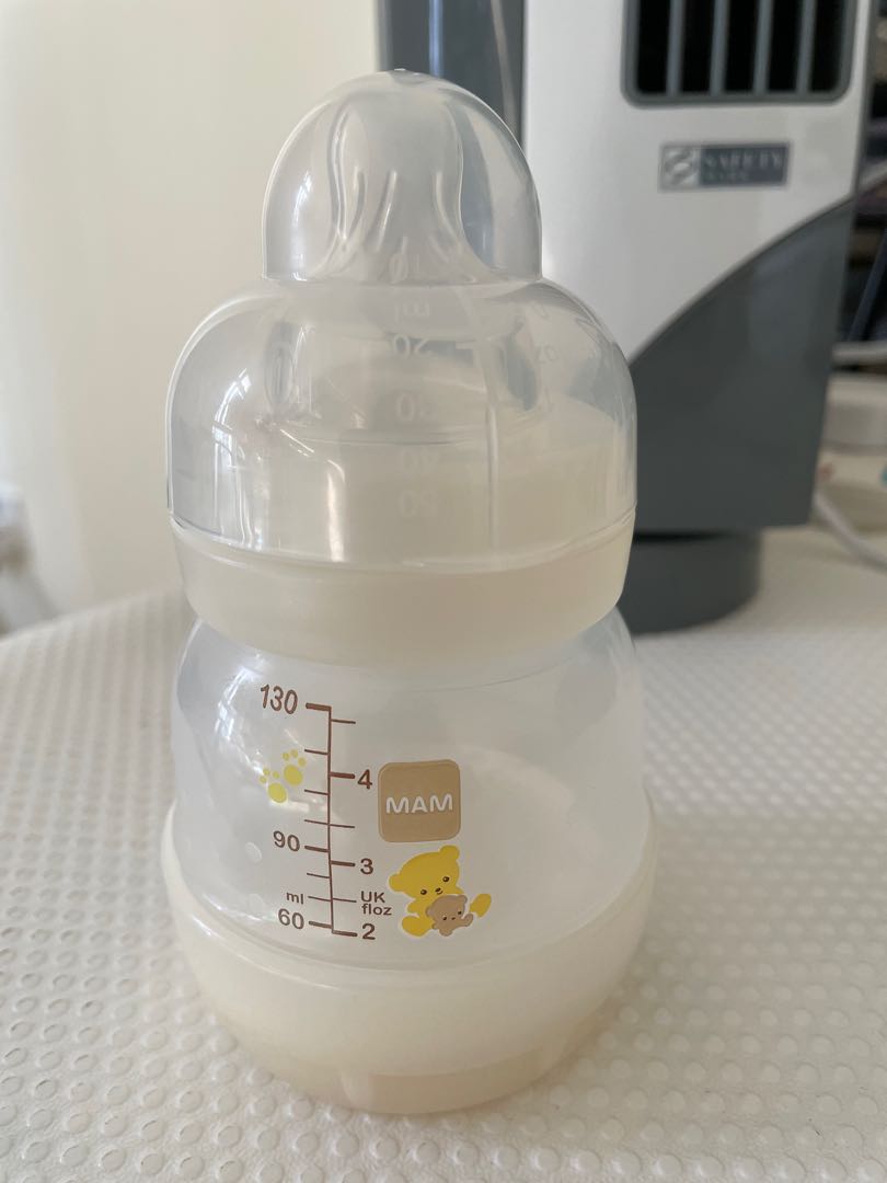 Mam milk bottle, Babies & Kids, Nursing & Feeding, Breastfeeding ...